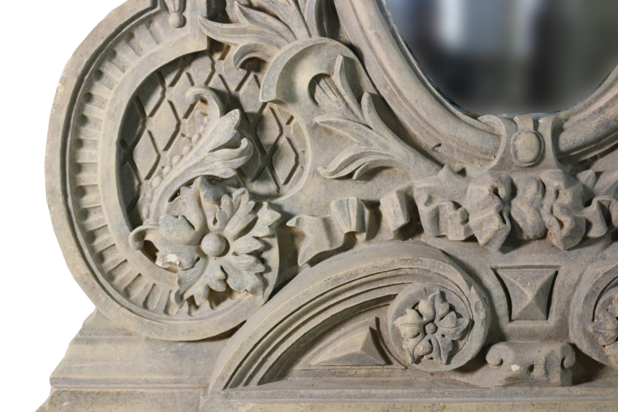 An Antique Flemish Fire-Clay Fire Surround - UK Architectural Heritage