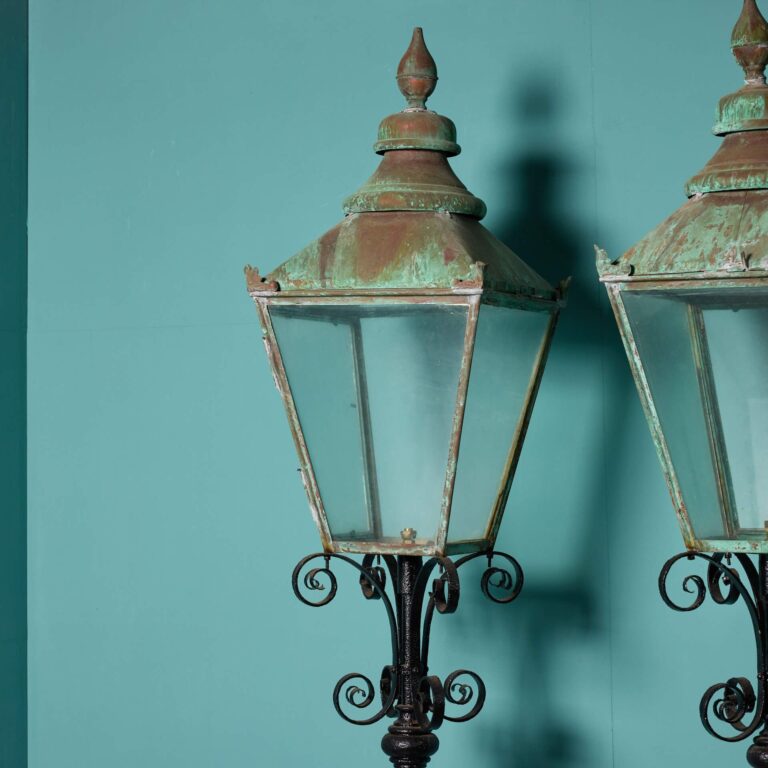 Antique Reclaimed Victorian Lamp Posts - UK Architectural Heritage