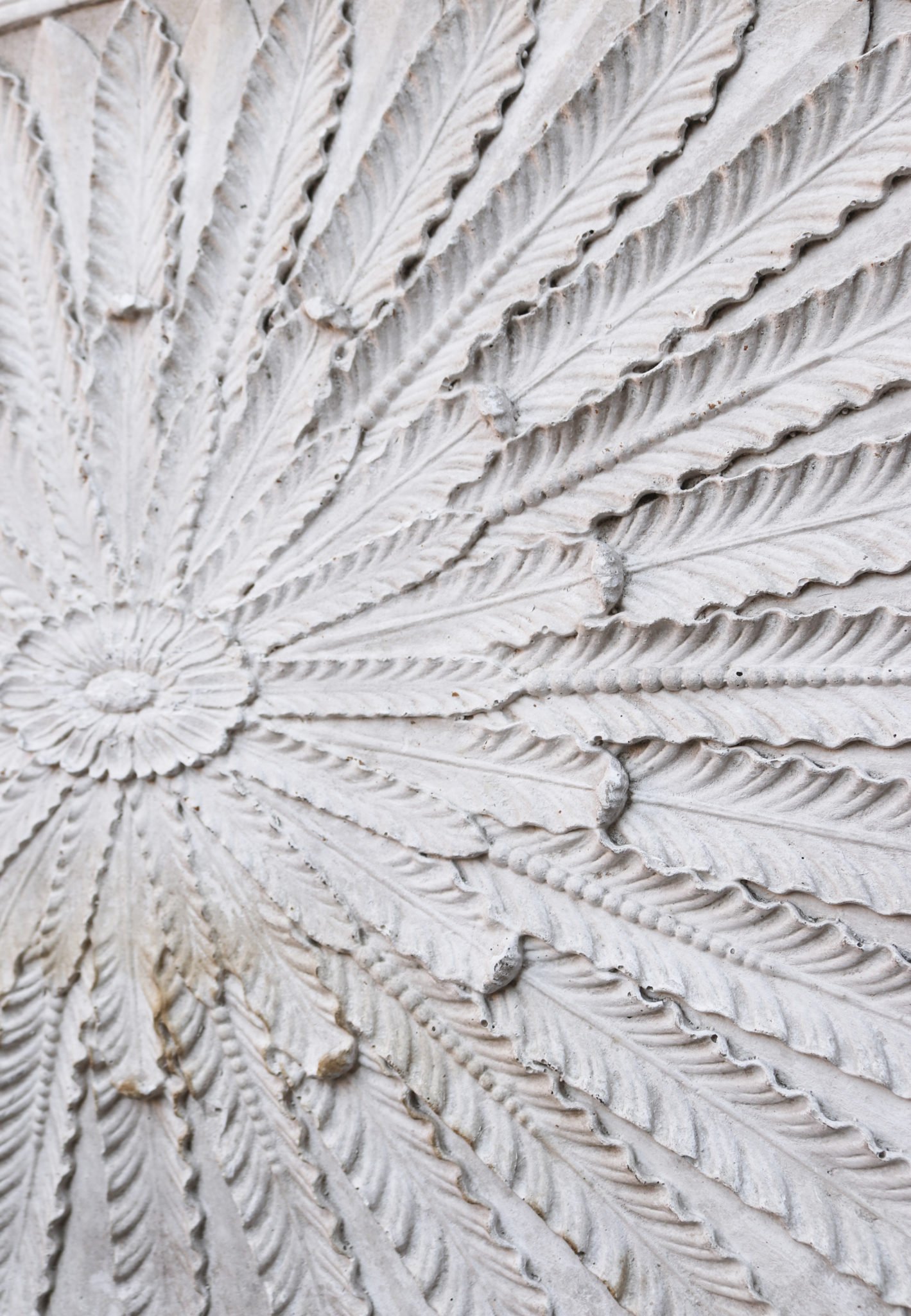 Antique Georgian Style Plaster Wall Plaque - UK Architectural Heritage