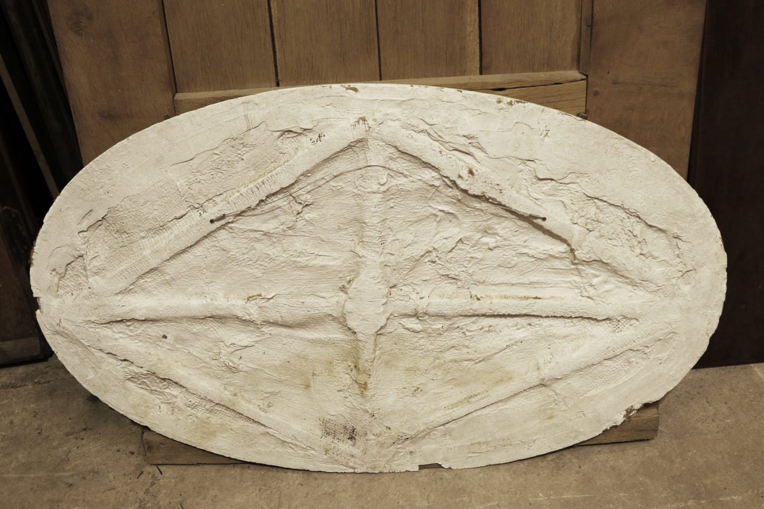 Antique Georgian Style Plaster Wall Plaque - UK Architectural Heritage