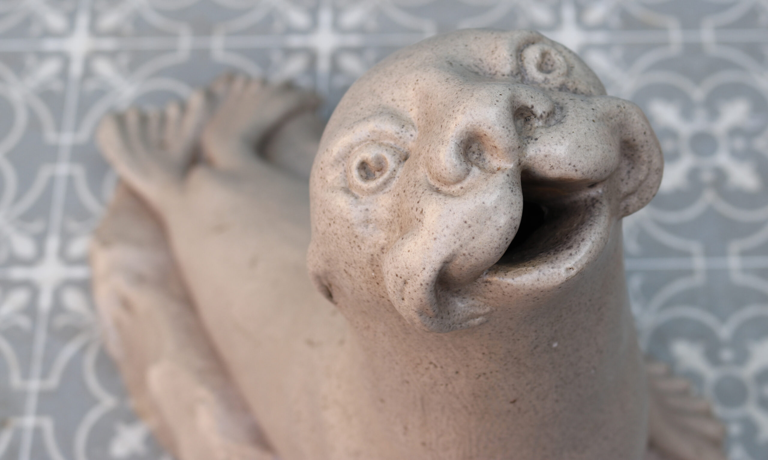 Pair of Leeds Fireclay Co. LEFCO Seal Garden Fountains - UK ...