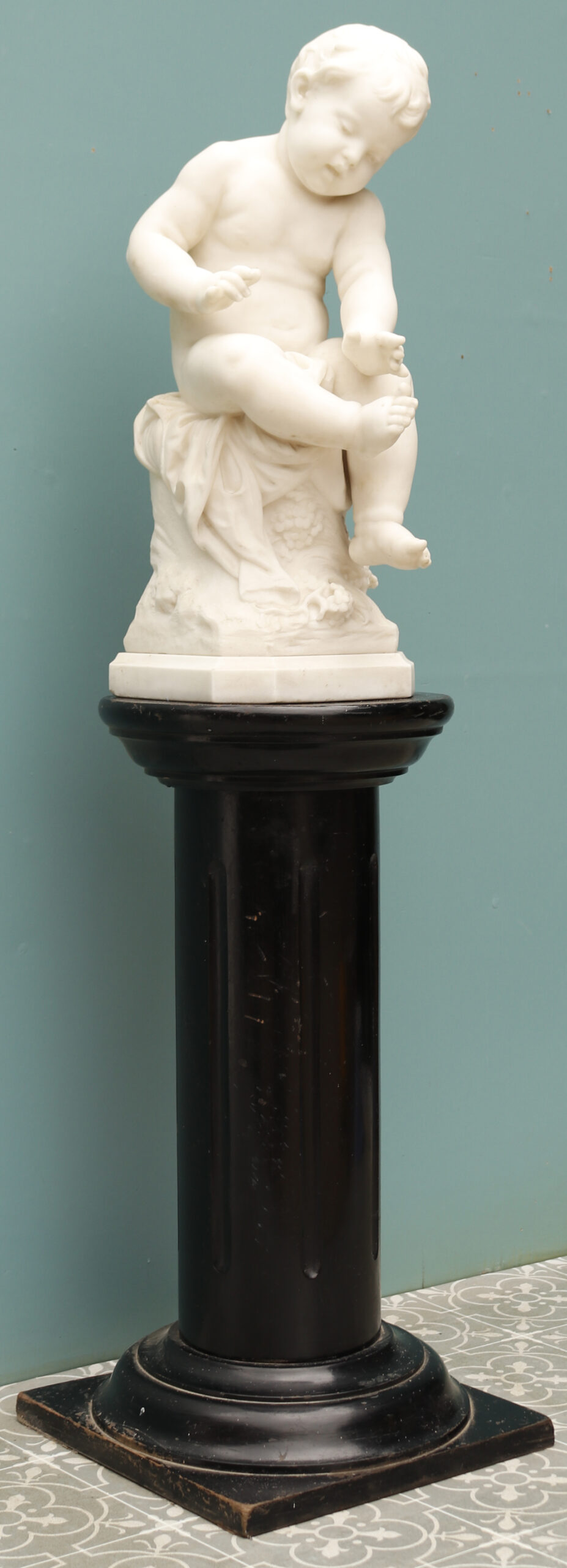 Auguste Moreau Marble Statue - UK Heritage | Shop Now