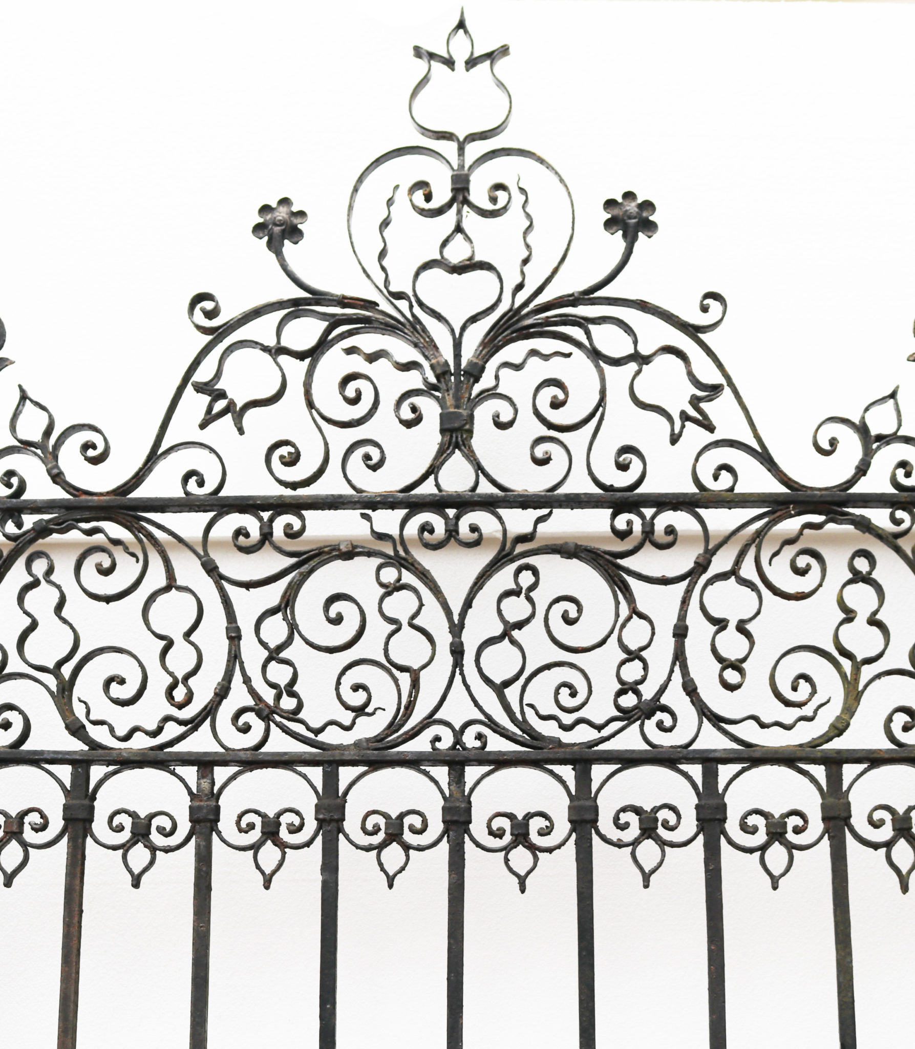 Georgian Wrought Iron Gateway - UK Architectural Heritage | Shop Now