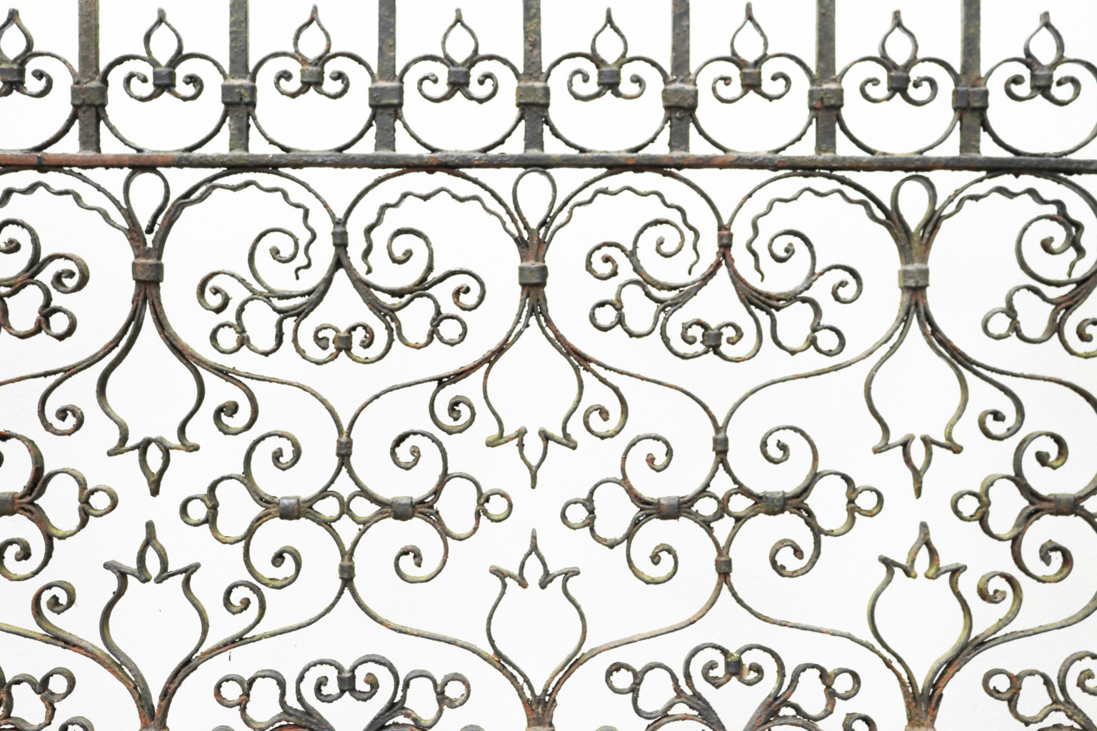 Georgian Wrought Iron Gateway - UK Architectural Heritage | Shop Now