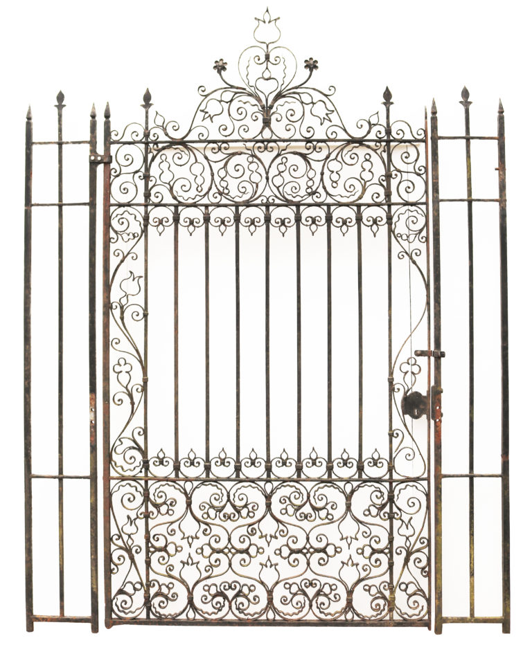 Georgian Wrought Iron Gateway - UK Architectural Heritage | Shop Now