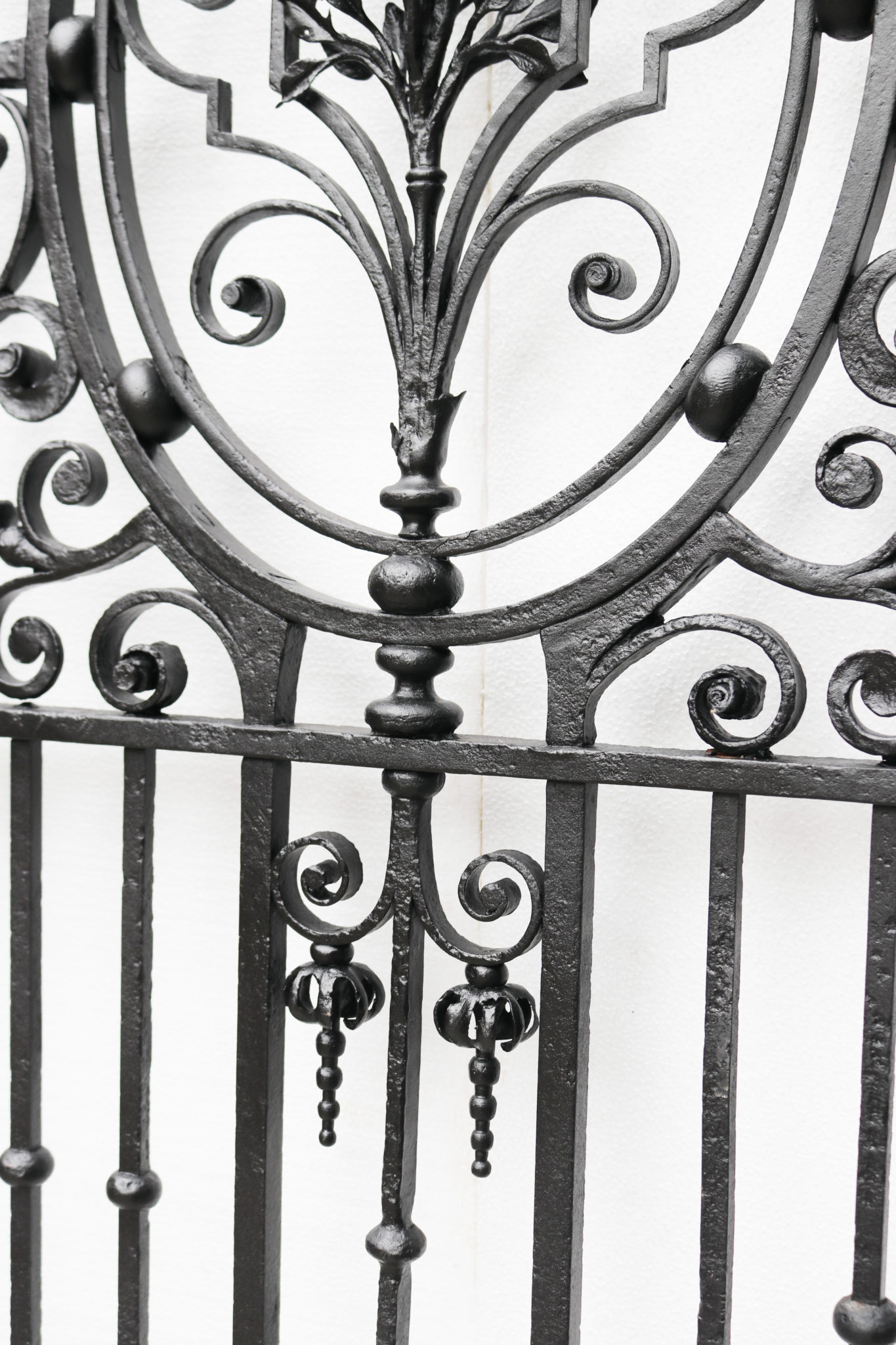 Antique Georgian Period Wrought Iron Gate - UK Architectural Heritage