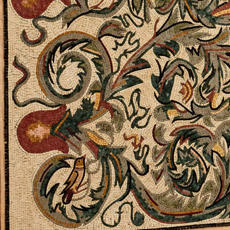 Large Roman Style Mosaic Wall Panel - UK Architectural Heritage