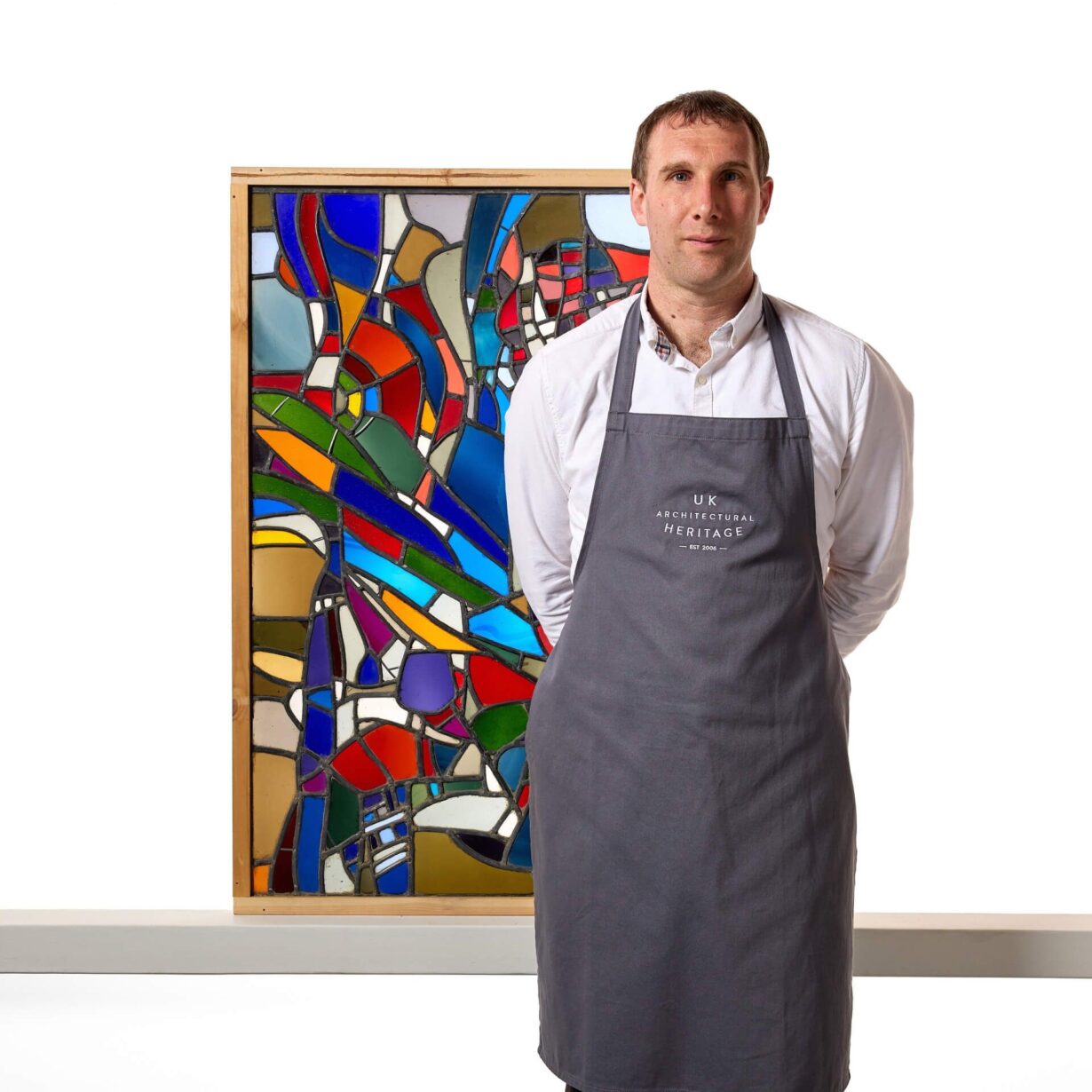 Patrick Reyntiens (B.1925) Multicoloured Stained Glass Window | UK ...