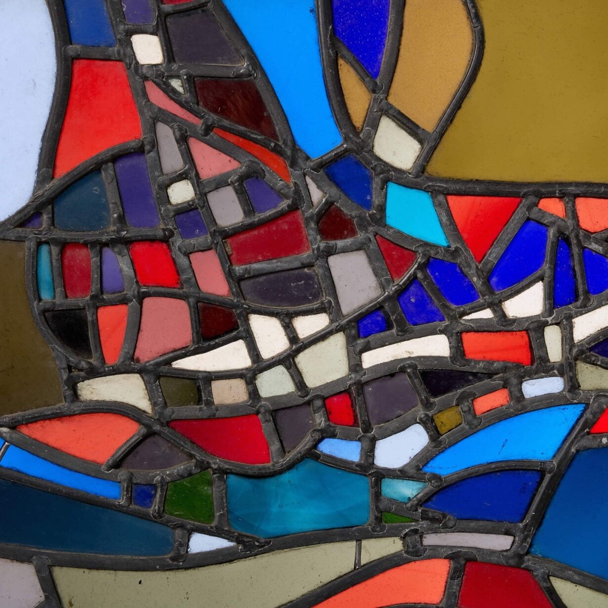 Patrick Reyntiens (B.1925) Multicoloured Stained Glass Window | UK ...