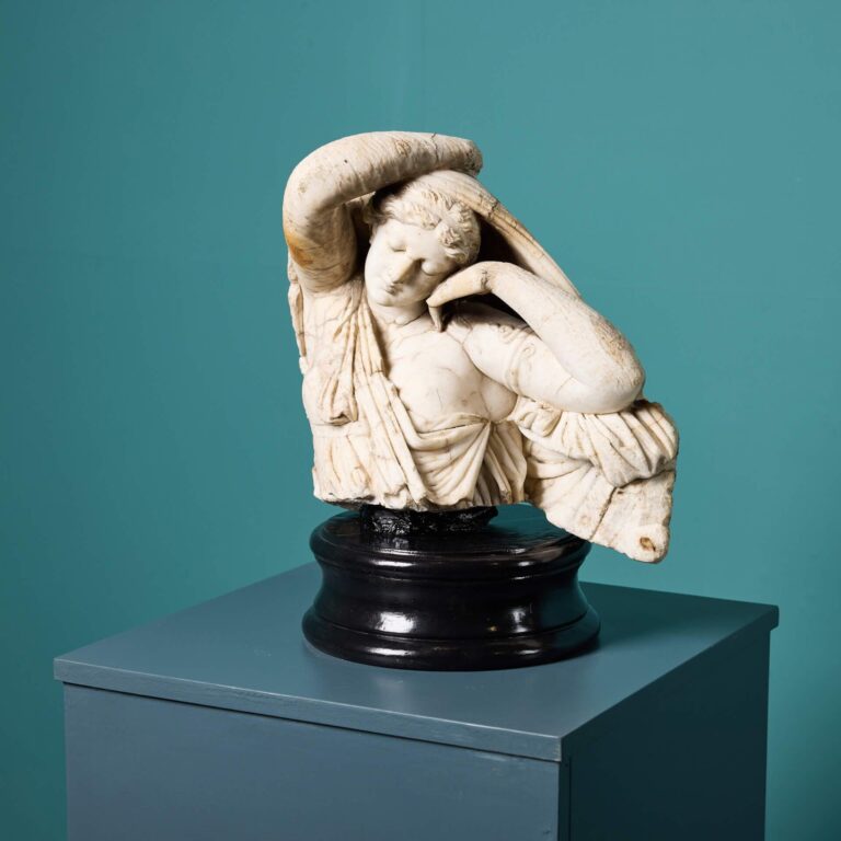 Antique Marble Statue of the Sleeping Ariadne - UK Architectural Heritage