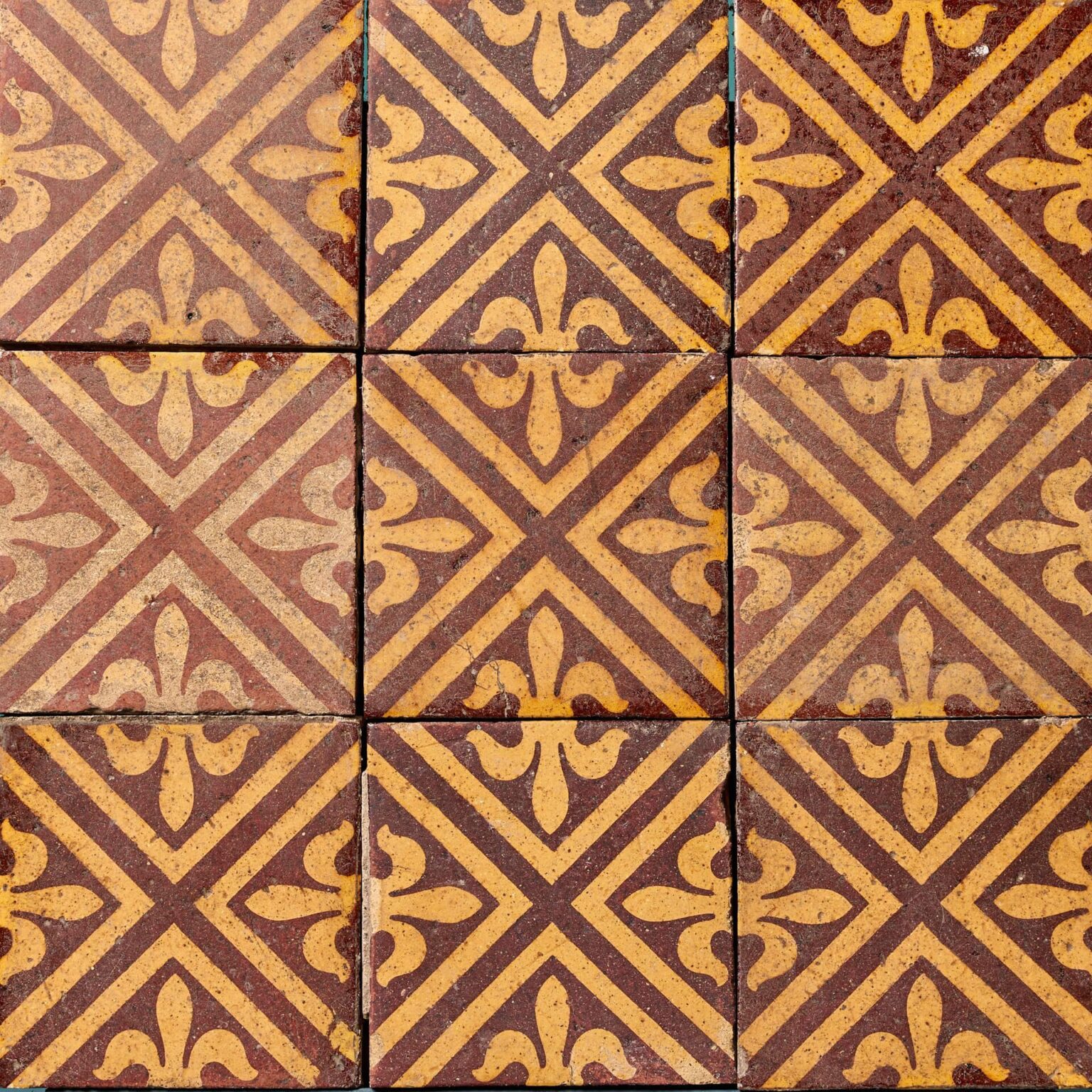 Reclaimed Encaustic Tiles by W. Godwin of Lugwardine - UK Architectural ...