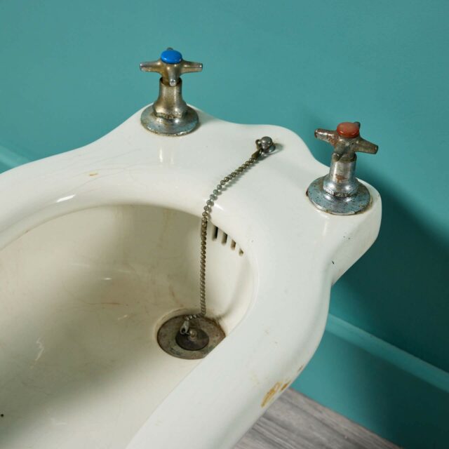 Vintage Art Deco Style Porcelain Bidet - UK Architectural Heritage