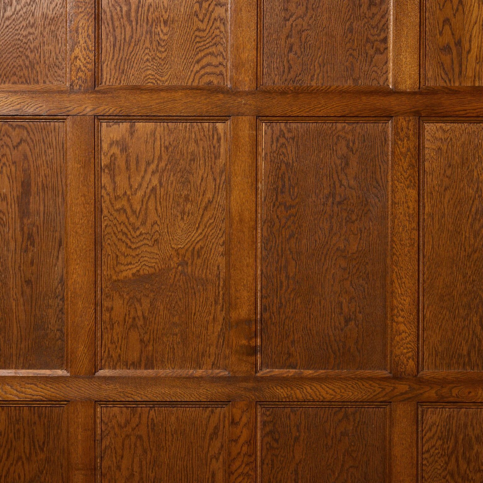 9m Run of Full Height Reclaimed Oak Wall Panelling - UK Architectural ...
