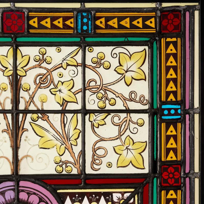 Queen Elizabeth I Antique Stained Glass Window | UK Architectural Heritage