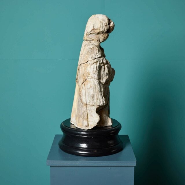 Medieval English Alabaster Statue - UK Architectural Heritage