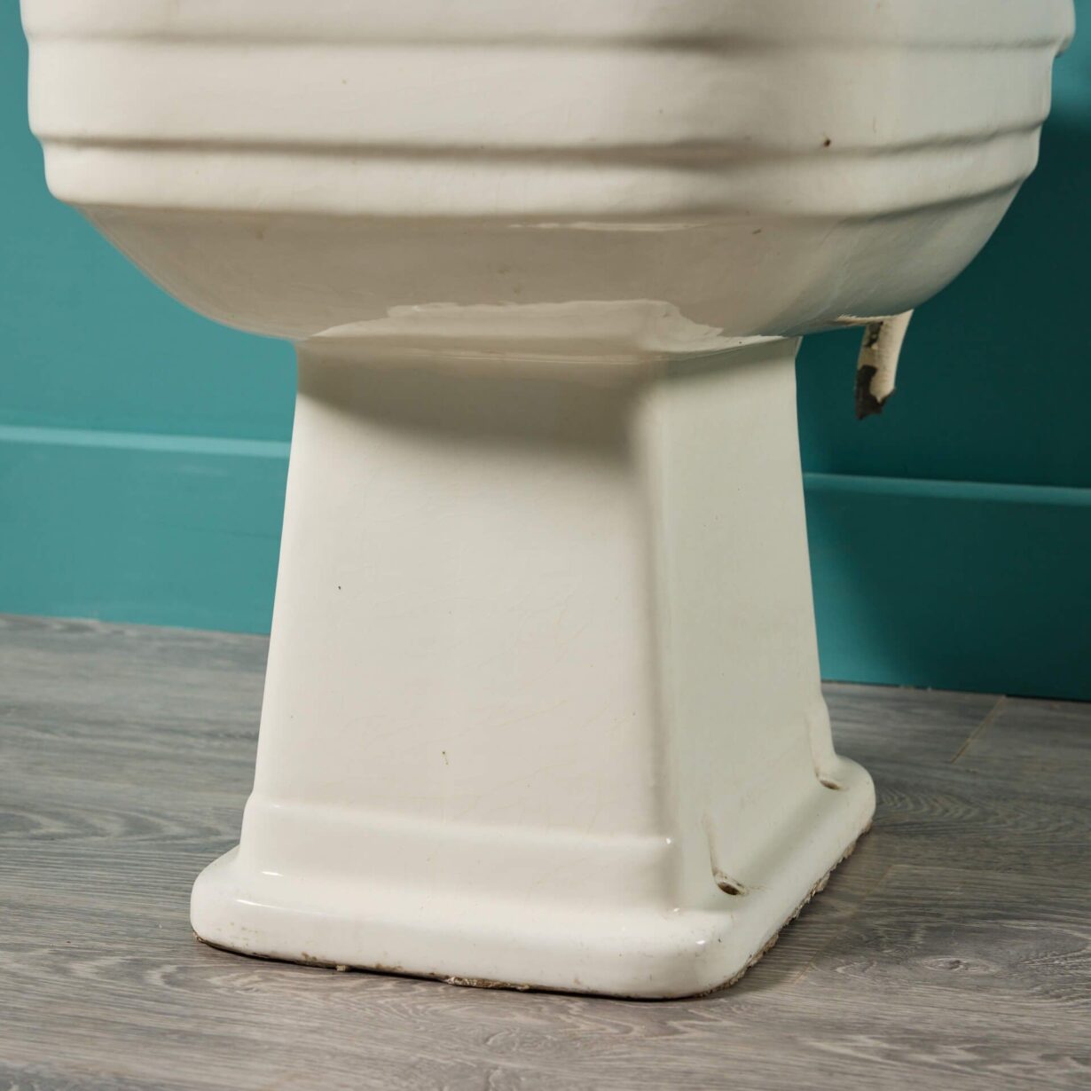 Reclaimed Art Deco French Stoneware Bidet | UK Architectural Heritage