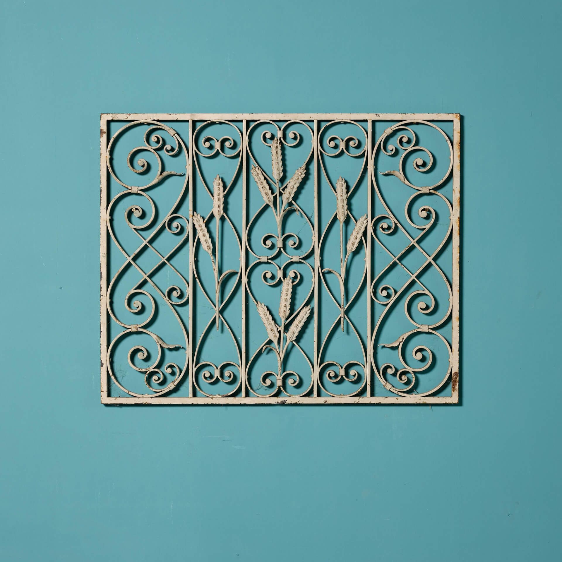 Reclaimed Victorian Wrought Iron Panel | UK Architectural Heritage