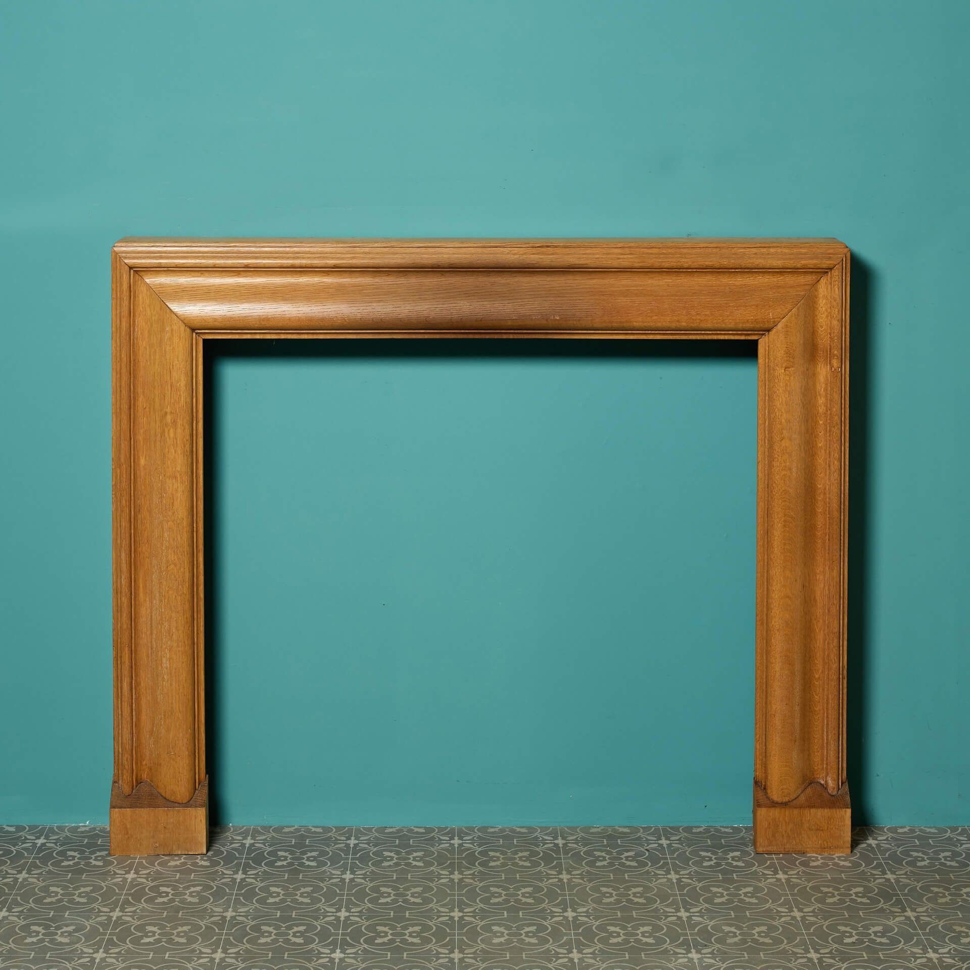 Reclaimed Oak Bolection Style Fire Surround | UK Architectural Heritage