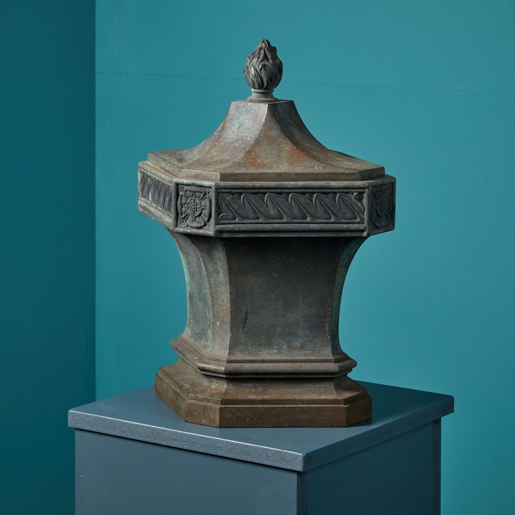 Antique Shaped Bronze Finial | UK Architectural Heritage