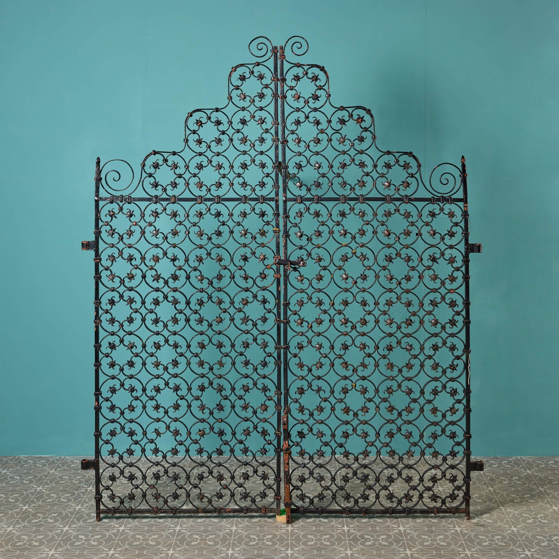 Set of Edwardian Wrought Iron Garden Gates | UK Architectural Heritage