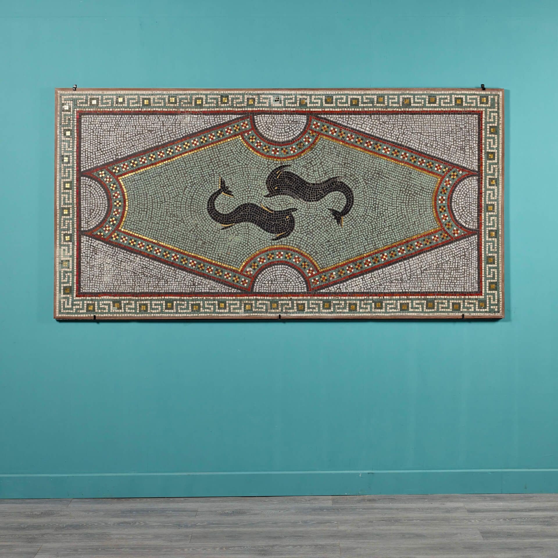 Reclaimed Neoclassical Mosaic Panel | UK Architectural Heritage