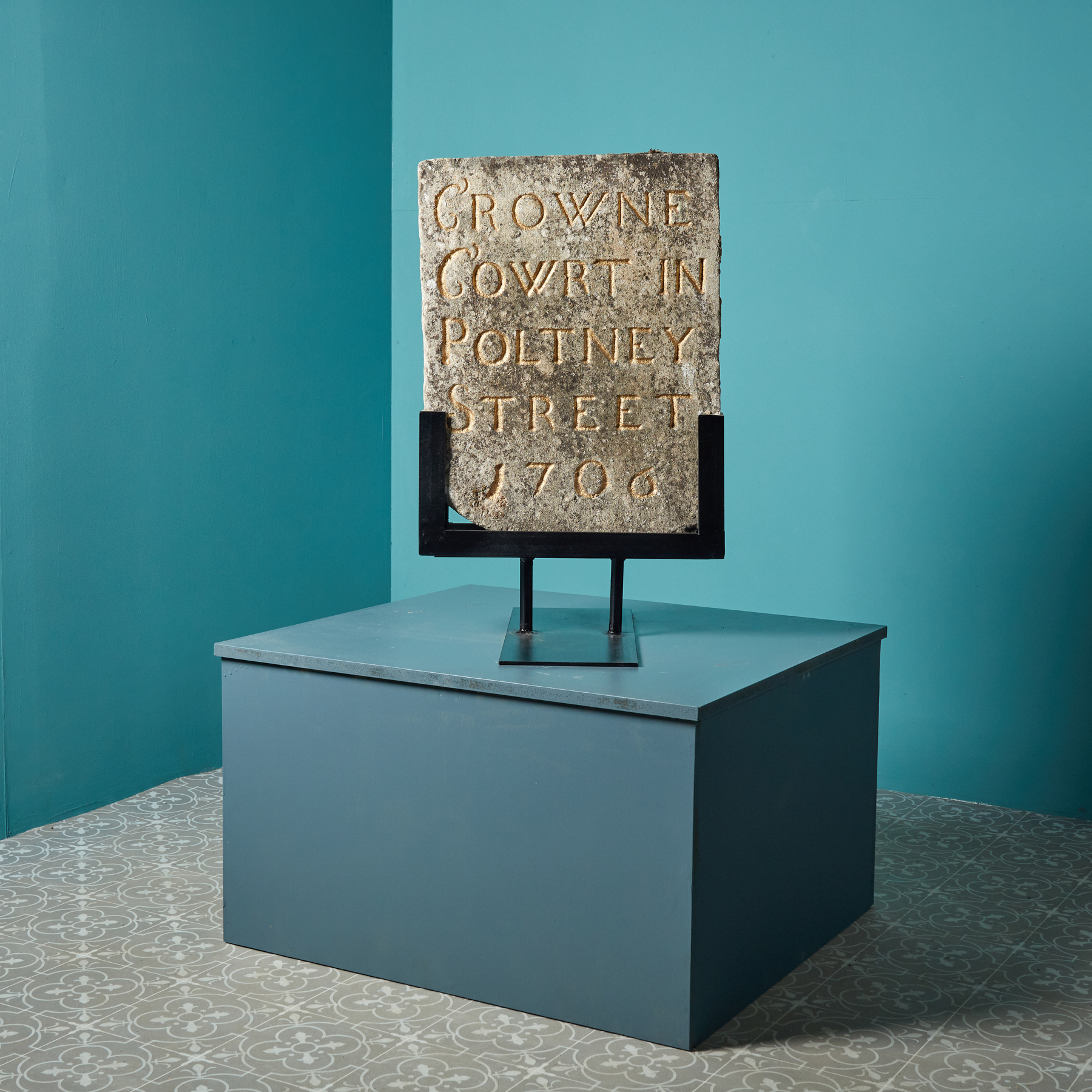 Historic London Street Plaque Dated 1706 | UK Architectural Heritage