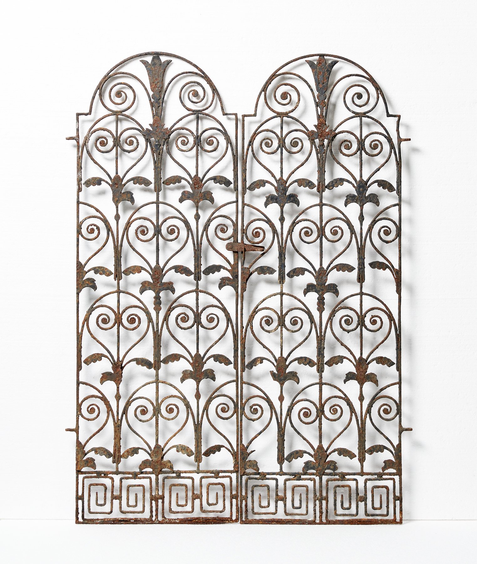 Set of Small Antique Iron Gates | UK Architectural Heritage