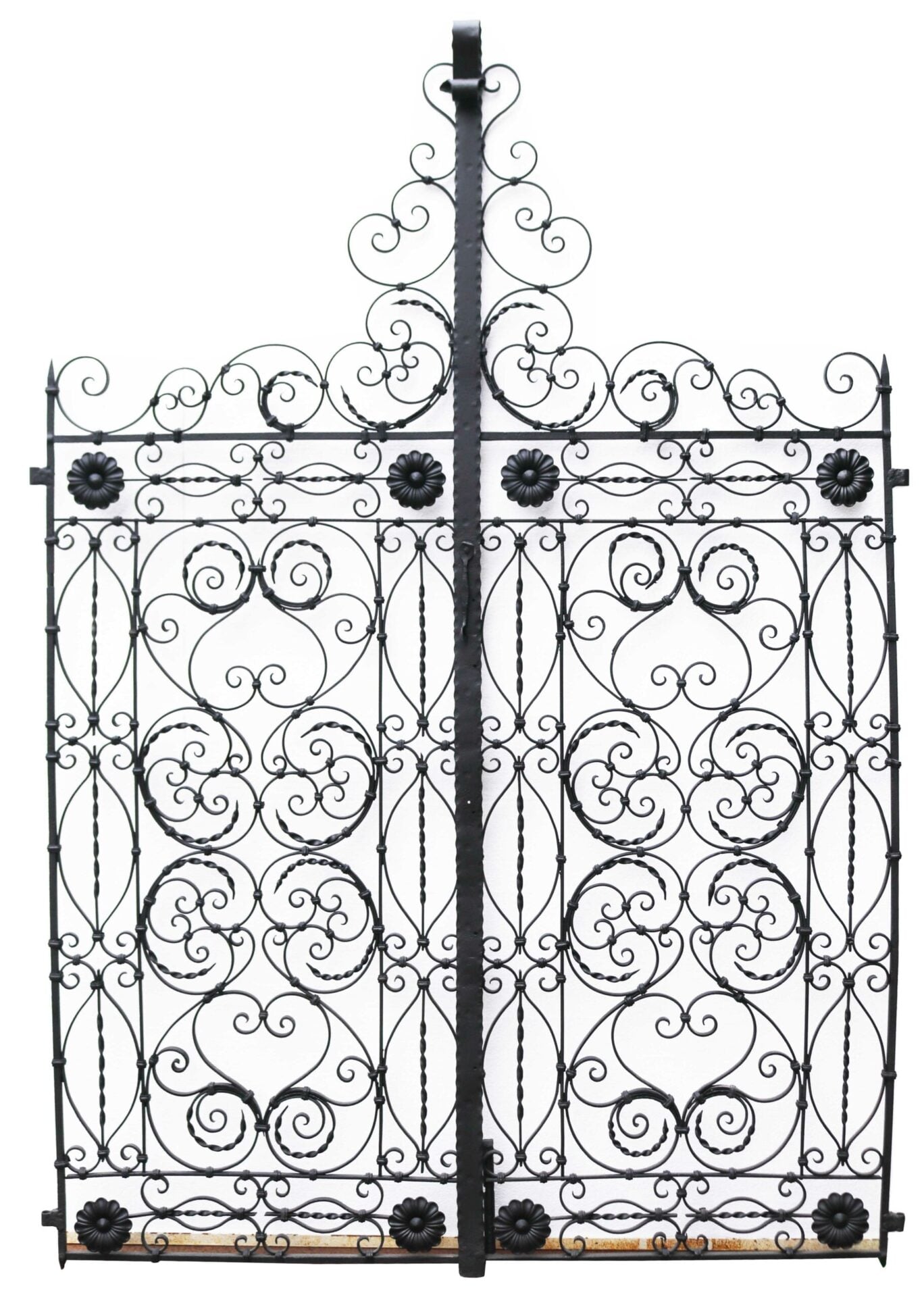 Old English Iron Gates Gates