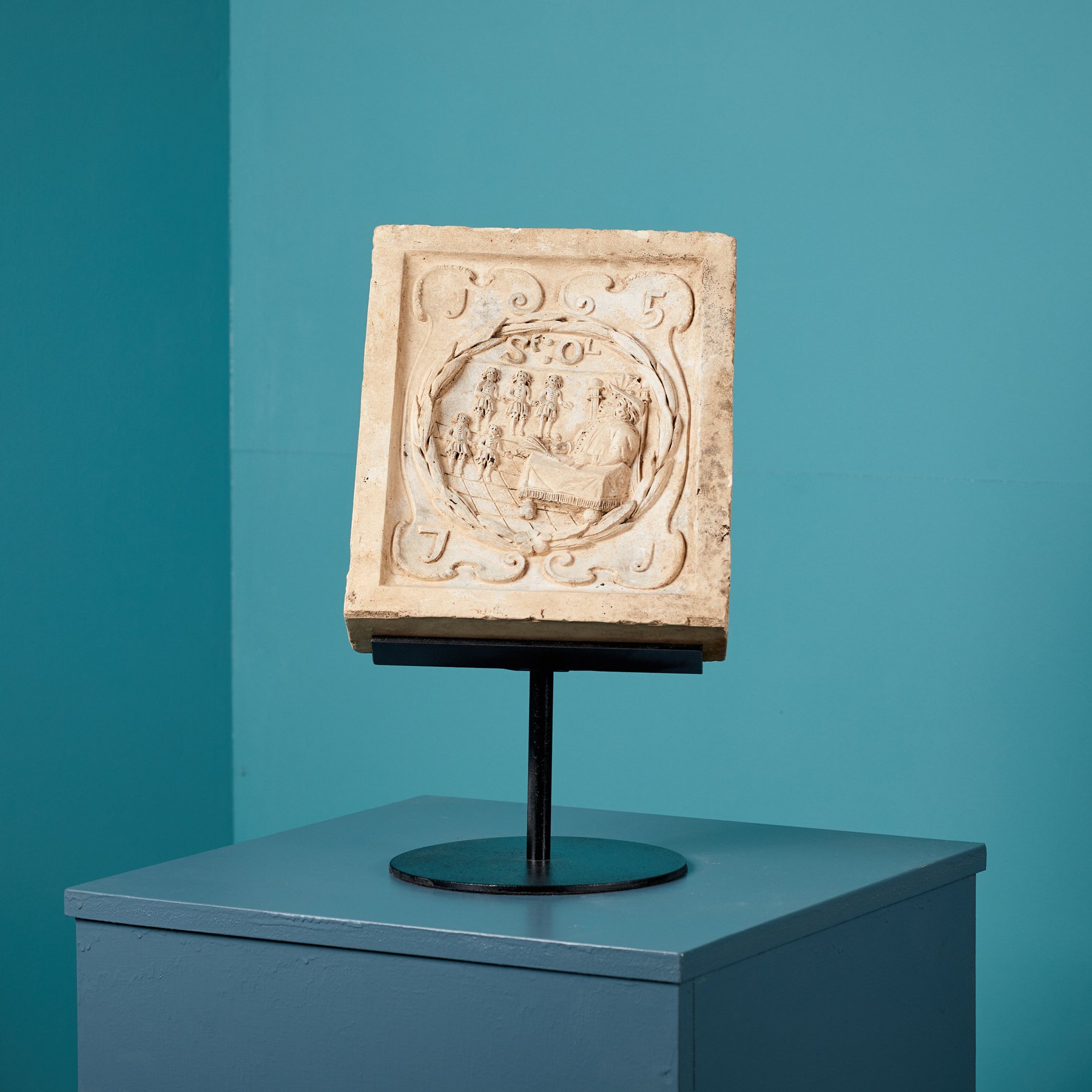 Coade Stone Boundary Plaque for St Olave's School | UK Architectural ...