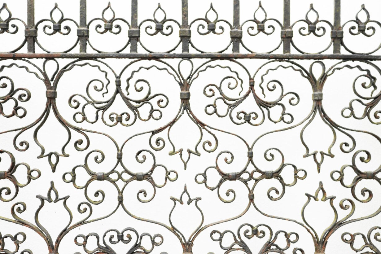 Georgian Wrought Iron Gateway | UK Architectural Heritage