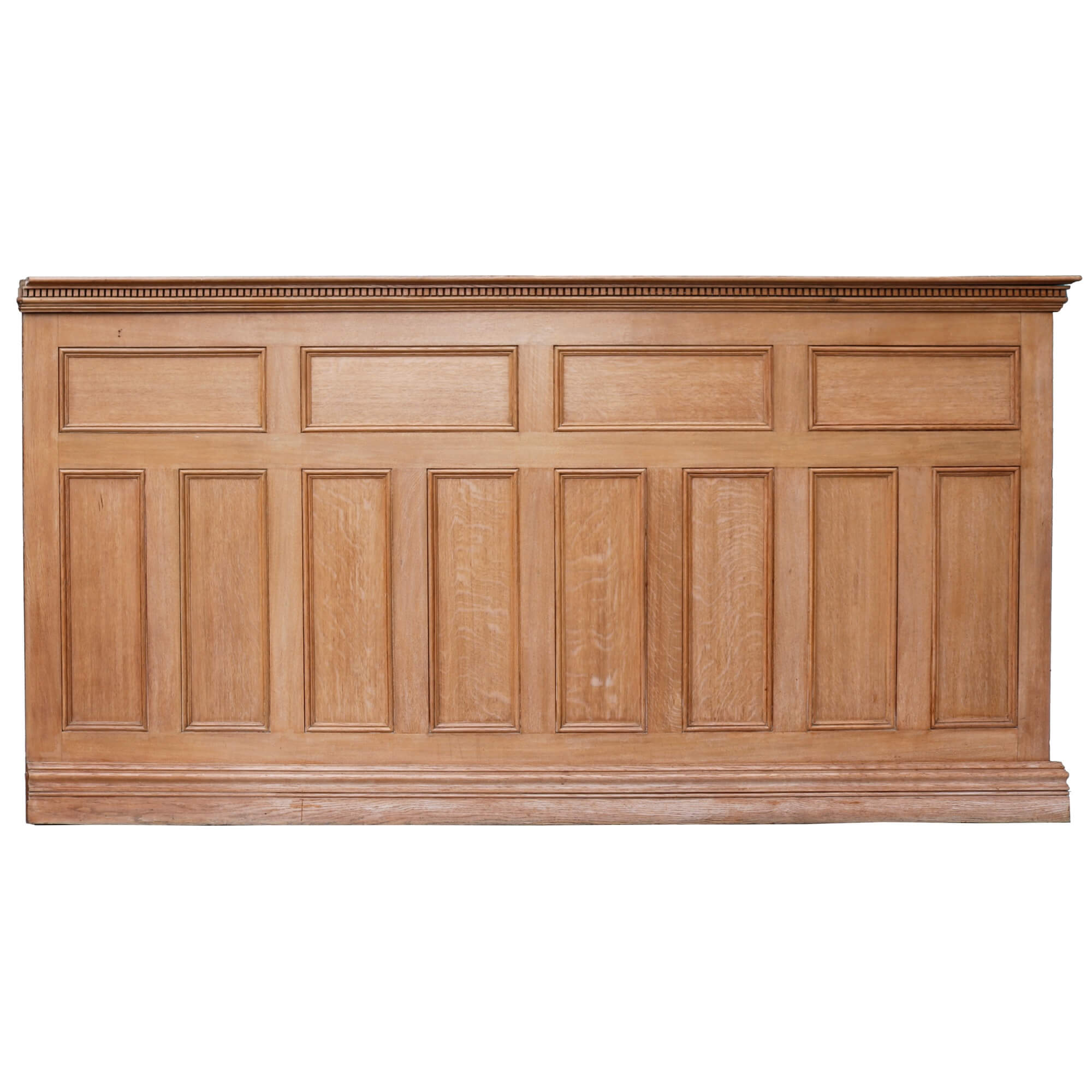17m Run of Dado Height Reclaimed Oak Wall Panelling | UK Architectural ...