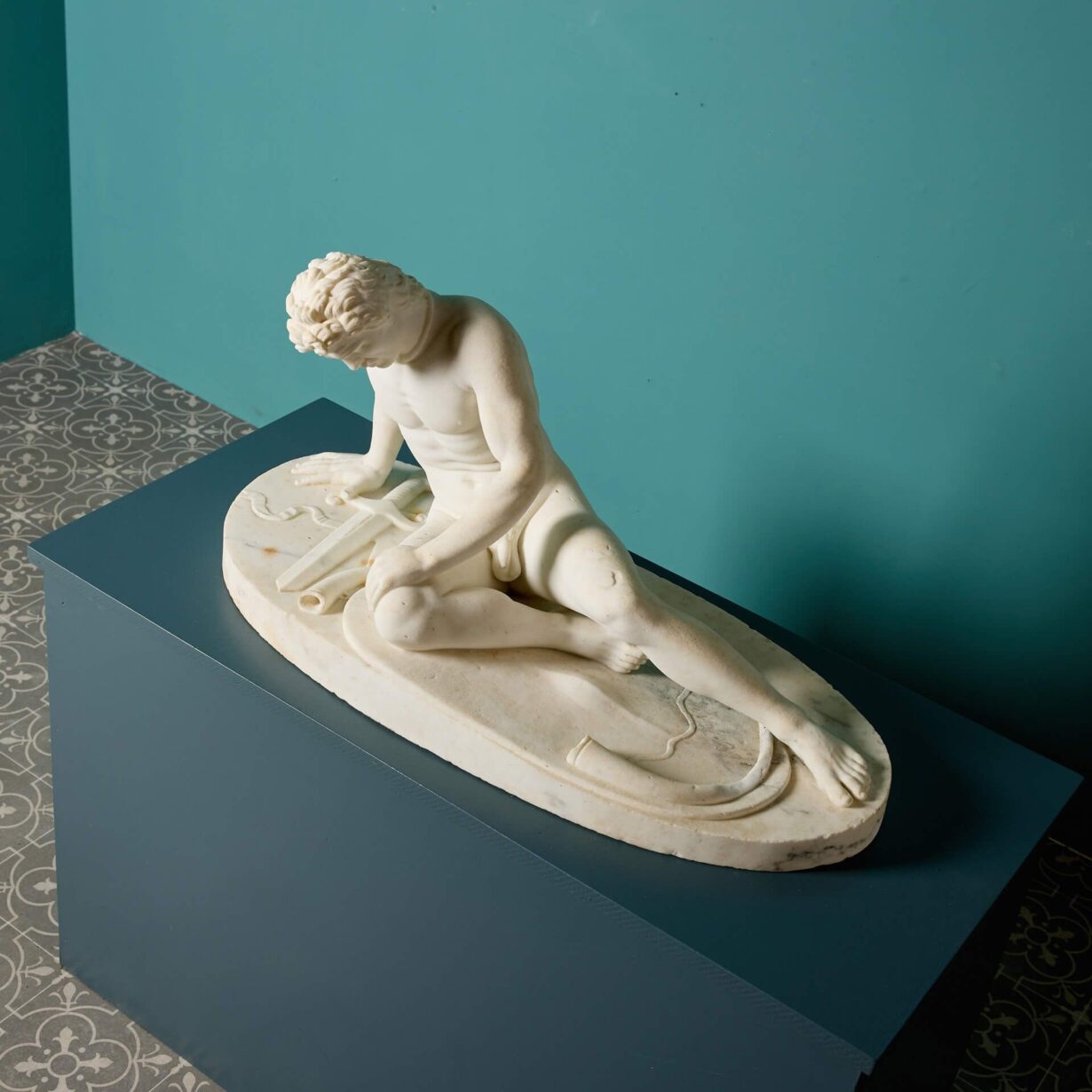 Statuary Marble Sculpture of The Dying Gaul After the Antique | UK ...