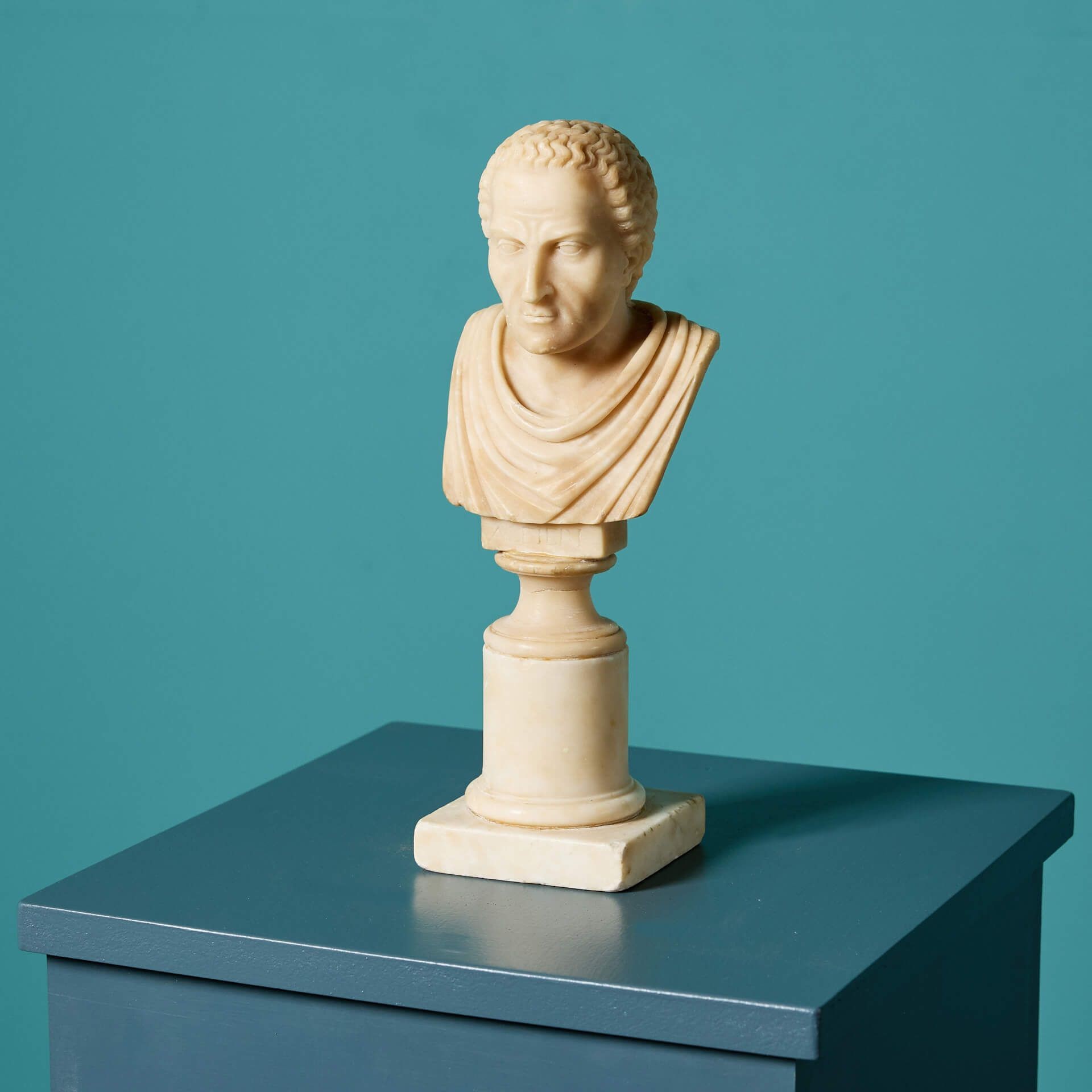 Antique Grand Tour Style Alabaster Bust of Greek God | UK Architectural ...