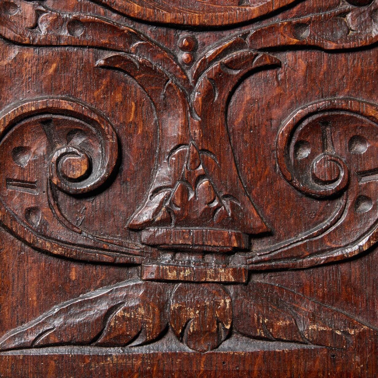 Pair of 16th Century Carved Oak Romayne-Type Panels | UK Architectural ...