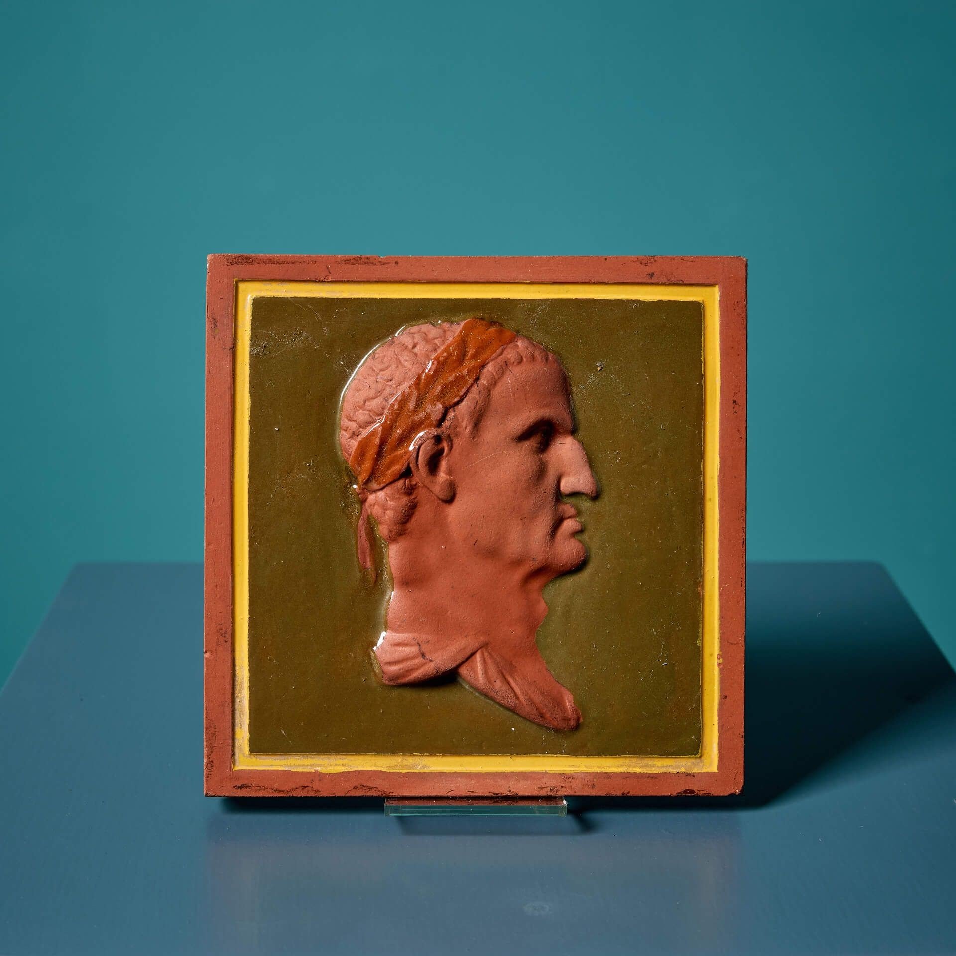 Maw & Co 6-Inch Neoclassical Profile Portrait Tile | UK Architectural ...