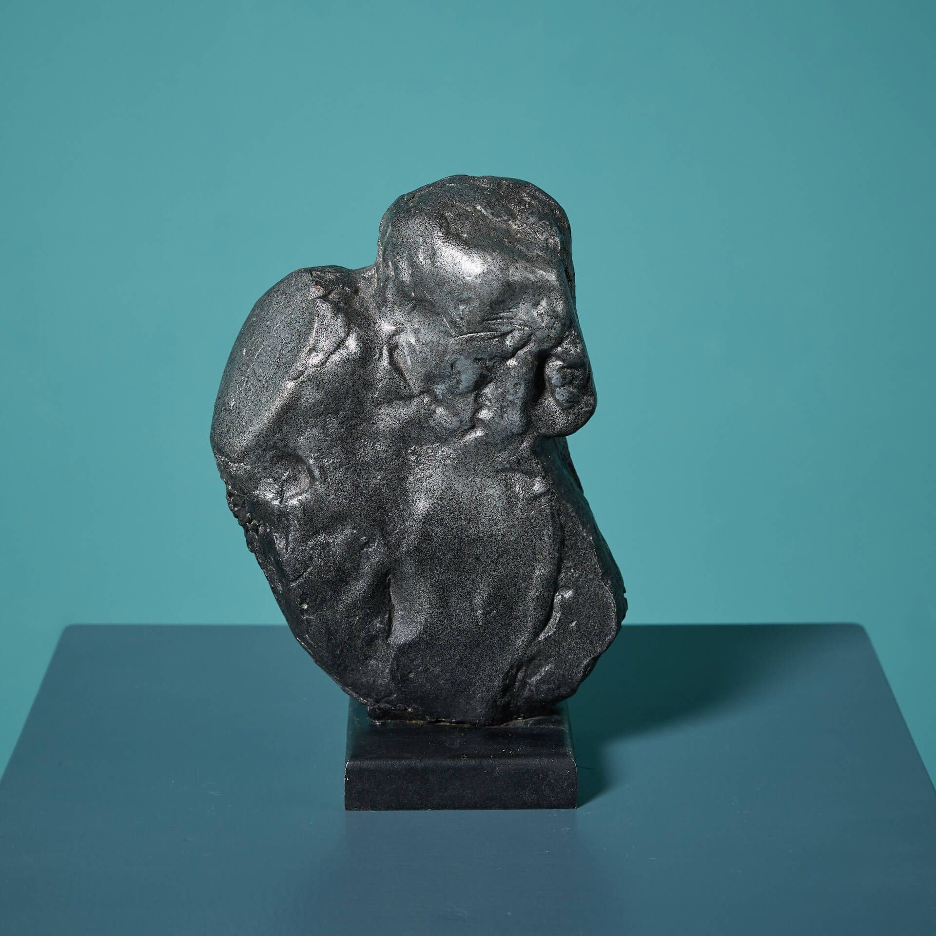 John W. Mills (1933-2023) Abstract Michelangelo Bust Maquette | UK Architectural Heritage