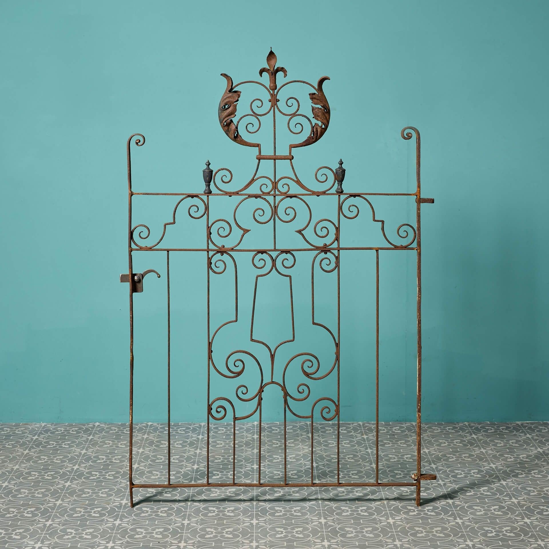 18th Century Scottish Wrought Iron Side Gate | UK Architectural Heritage