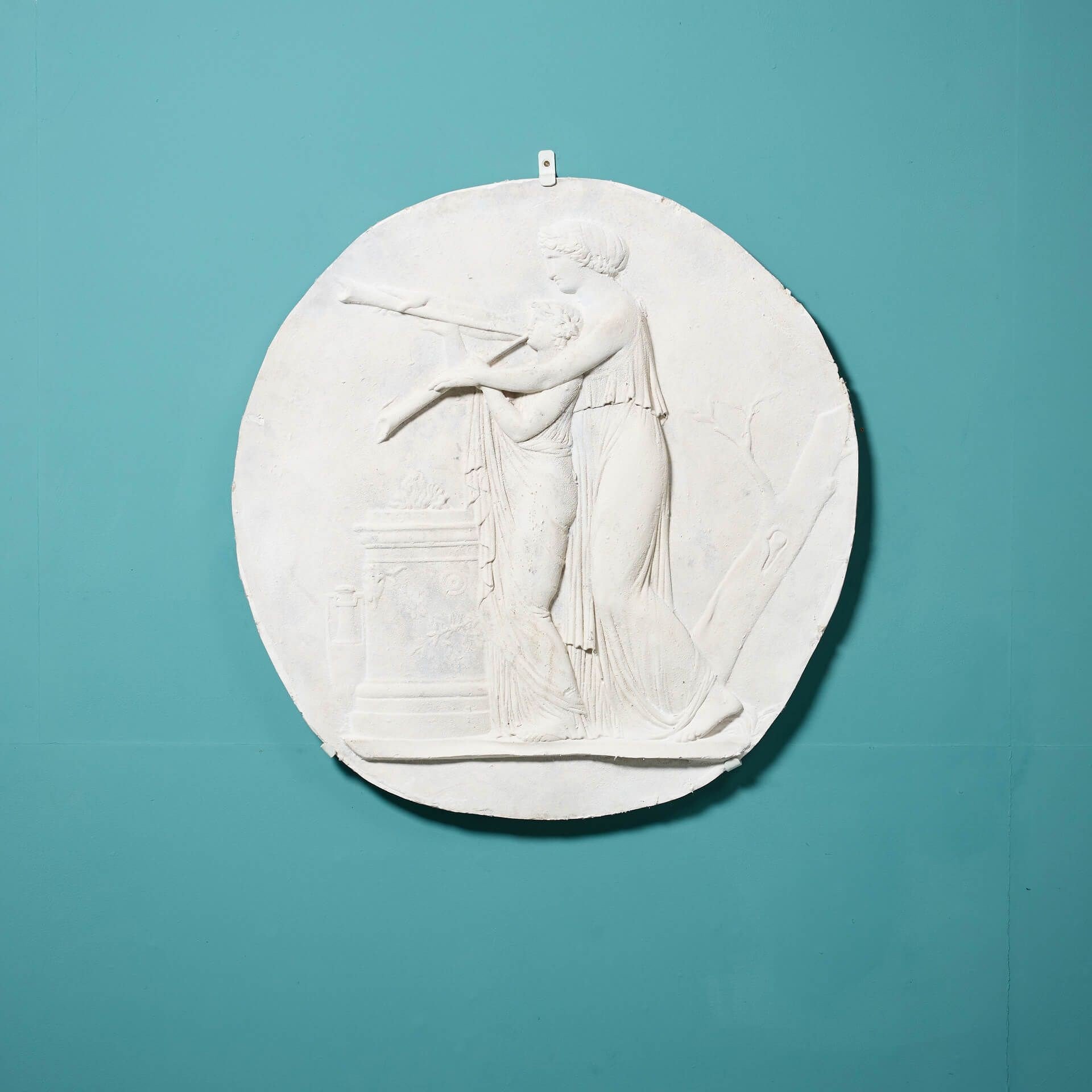Large Plaster Neoclassical Wall Plaque After Canova | UK Architectural ...