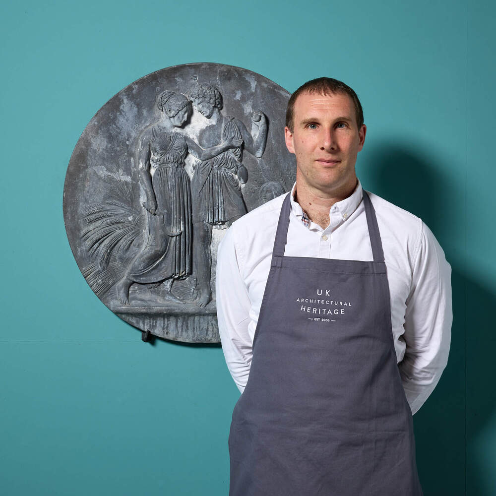 After Thorvaldsen English Neoclassical Style Lead Roundel | UK ...