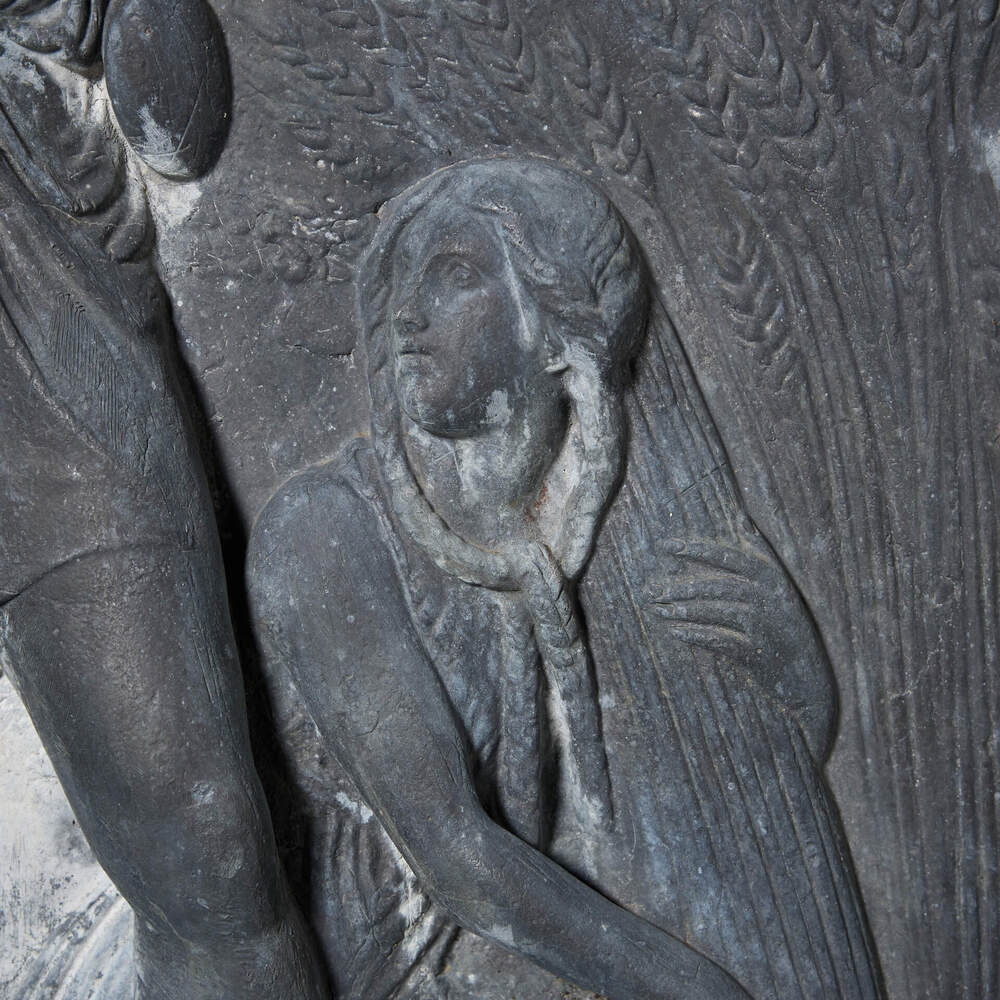 After Thorvaldsen English Neoclassical Style Lead Roundel | UK ...