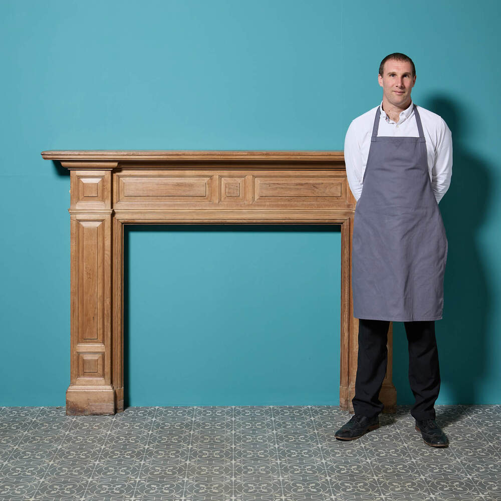 Large Antique Panelled Design Walnut Fire Surround | UK Architectural ...