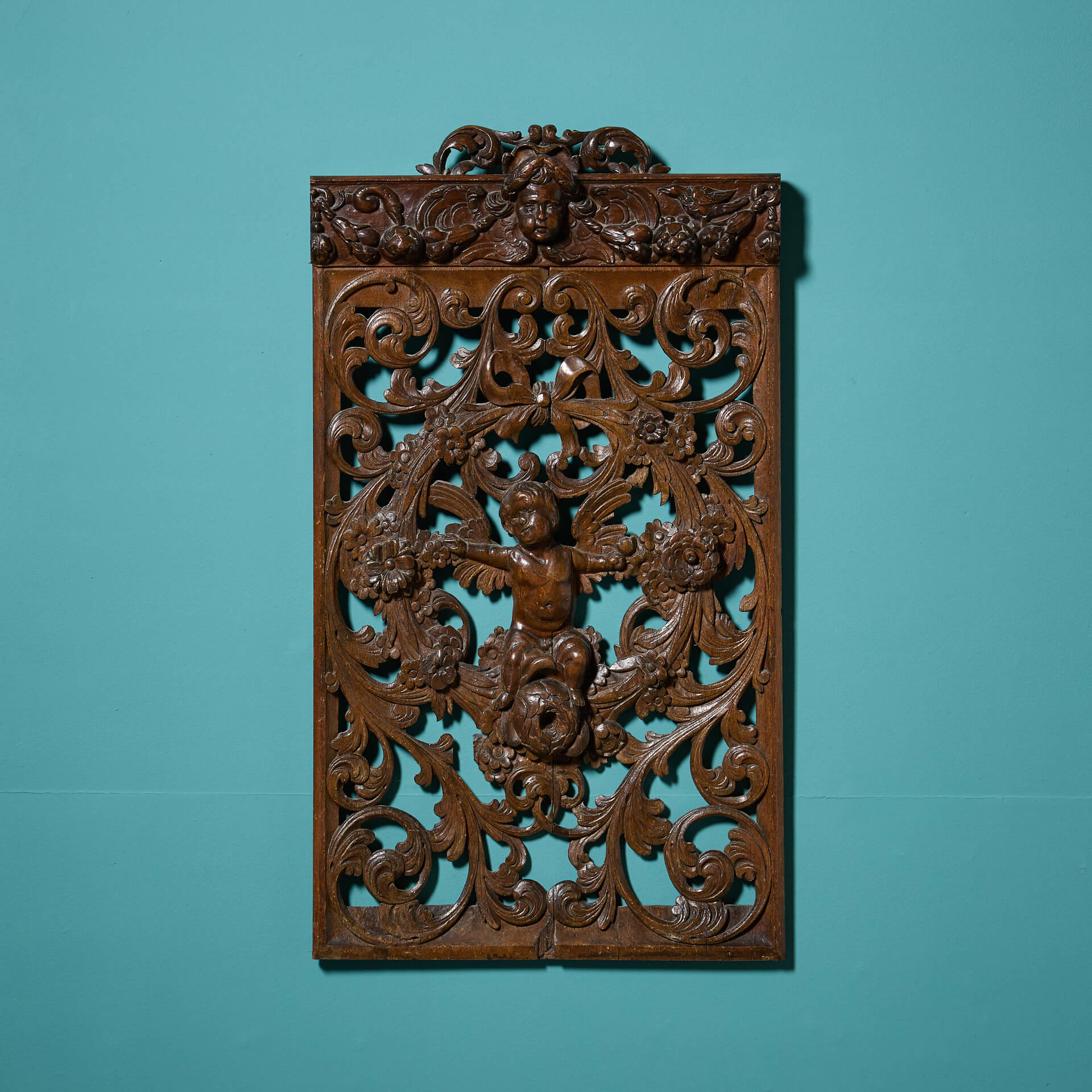 19th Century European Carved Oak Panel | UK Architectural Heritage