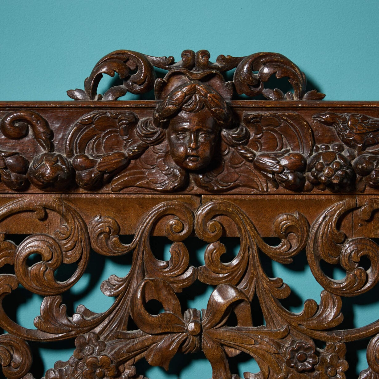 19th Century European Carved Oak Panel | UK Architectural Heritage