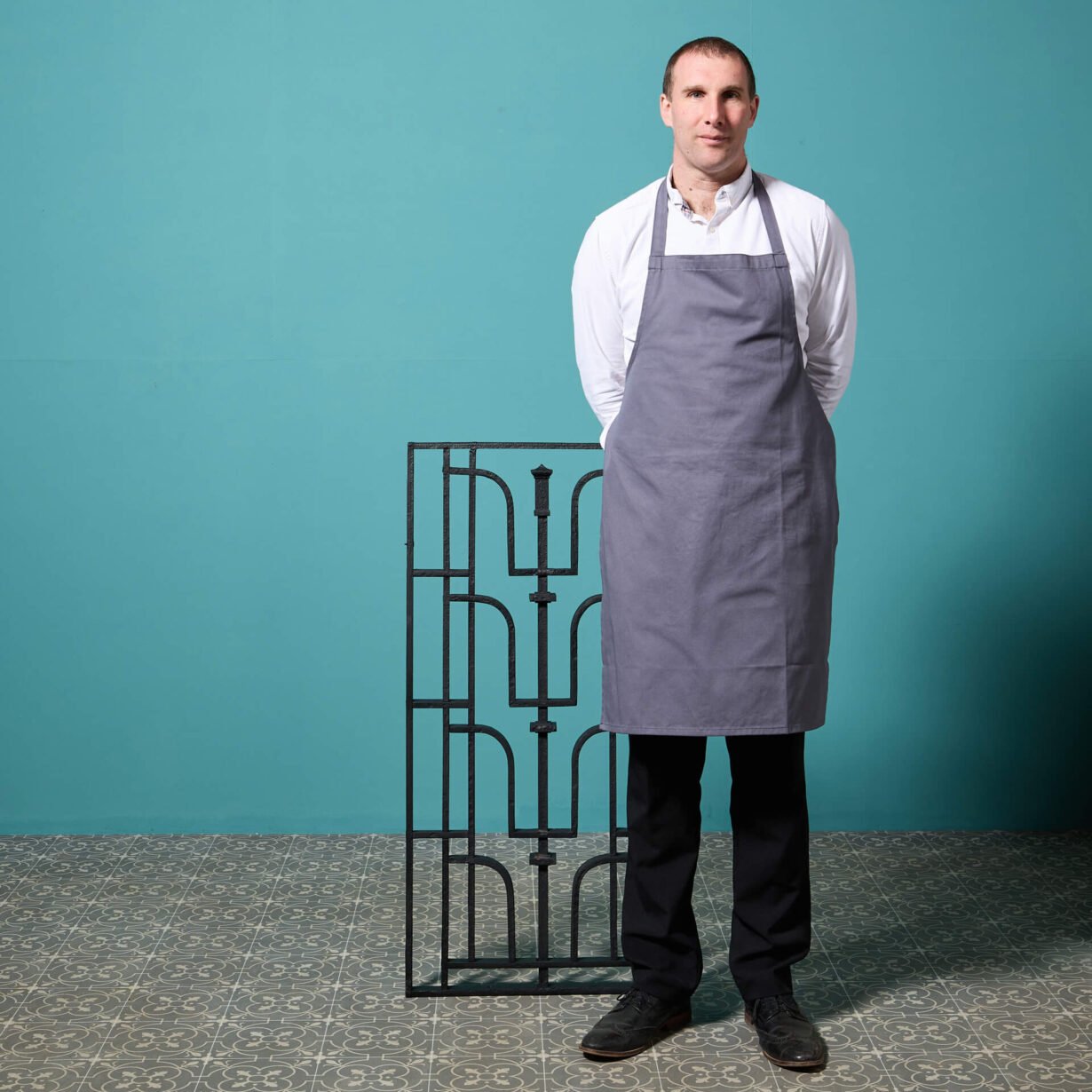 Antique Wrought Iron Decorative Panel | UK Architectural Heritage