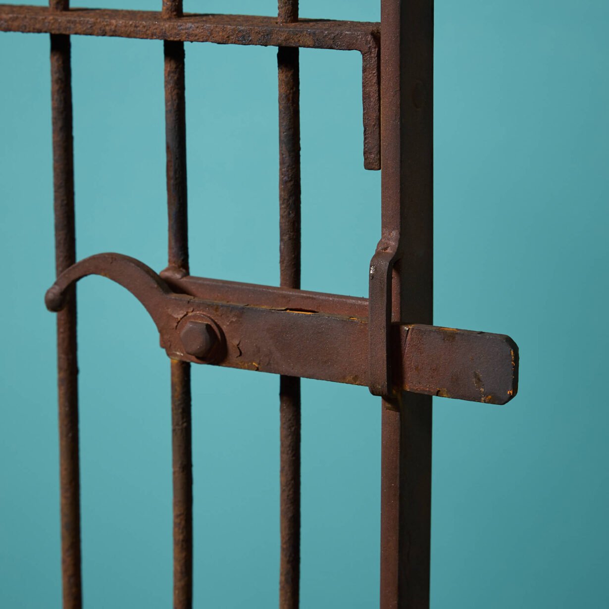 English 19th Century Wrought Iron Hoop Top Pedestrian Gate | UK ...