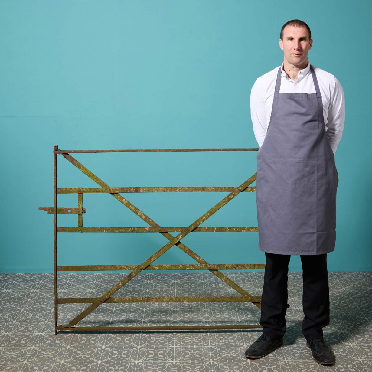 19th Century Georgian Strap Work Gate | UK Architectural Heritage