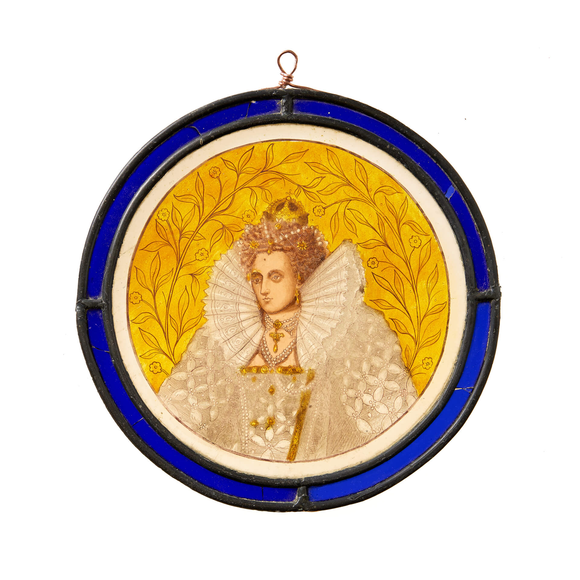 19th Century Roundel Depicting Queen Elizabeth | UK Architectural Heritage